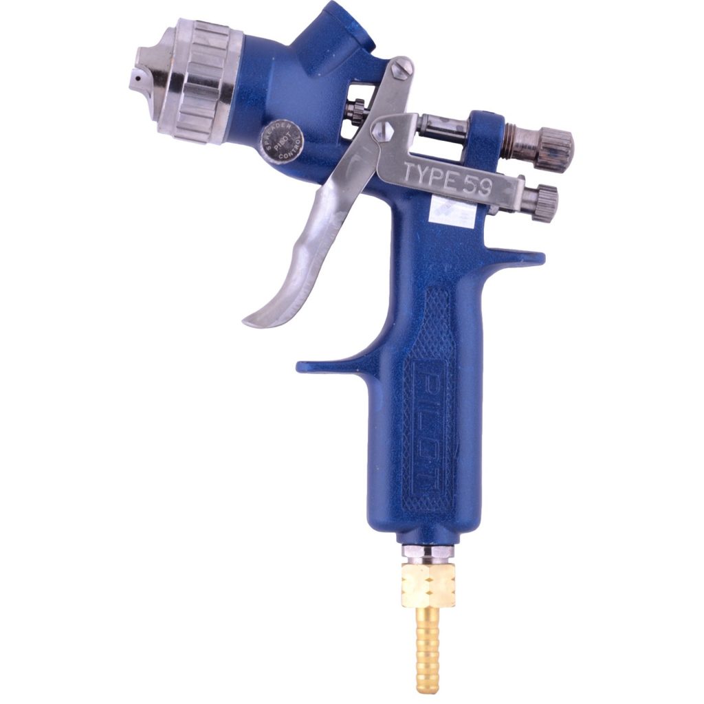 Pilot Spray Gun Type 59 with S.S Cup, New - InchTools.com